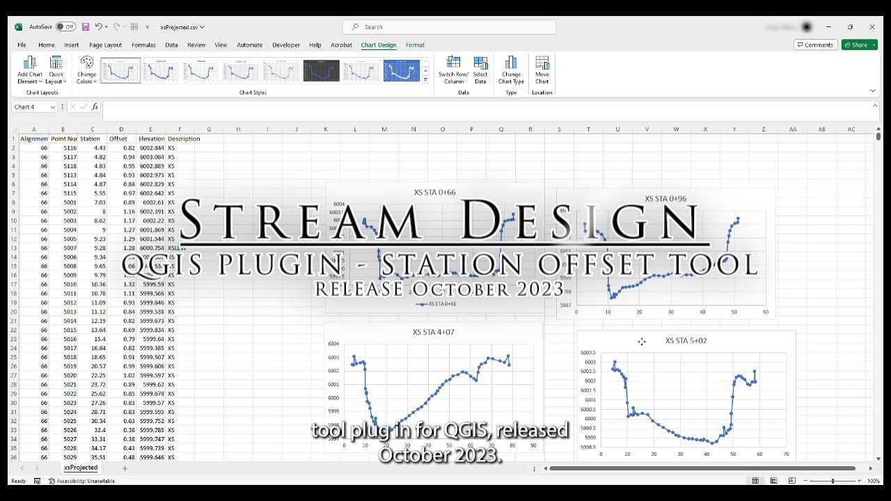Station Offset Plugin for QGIS (rev. October 2023) - YouTube