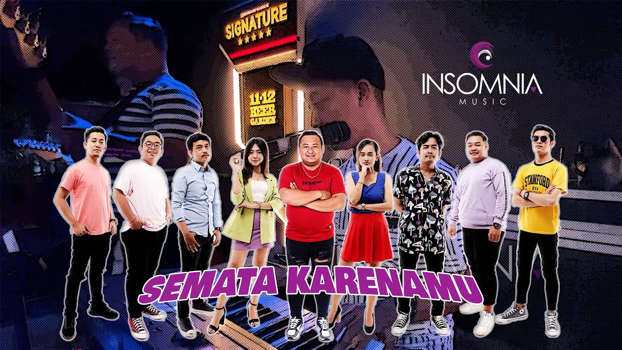 INSOMNIA BAND - SEMATA KARENAMU (OFFICIAL LIVE MUSIC) - YouTube