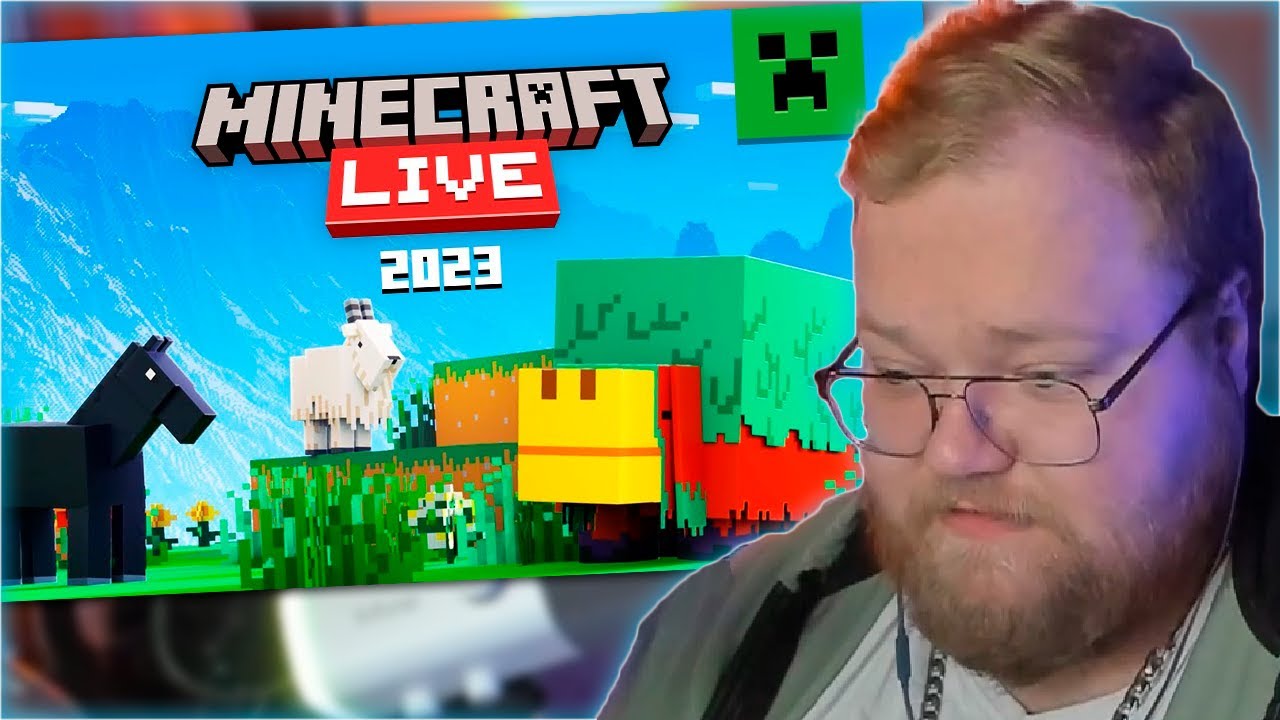 T2x2 СМОТРИТ Minecraft Live 2023 - YouTube