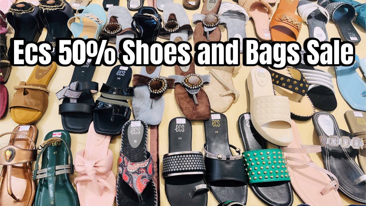 Ecs Shoes 50% shoes and bags sale | Ecs annual sale - YouTube