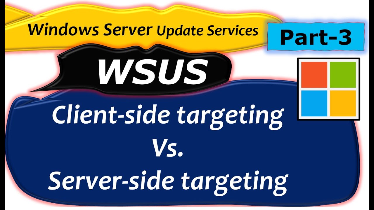 Windows Server Update Services (WSUS)-Part 3 #activedirectory #windows ...