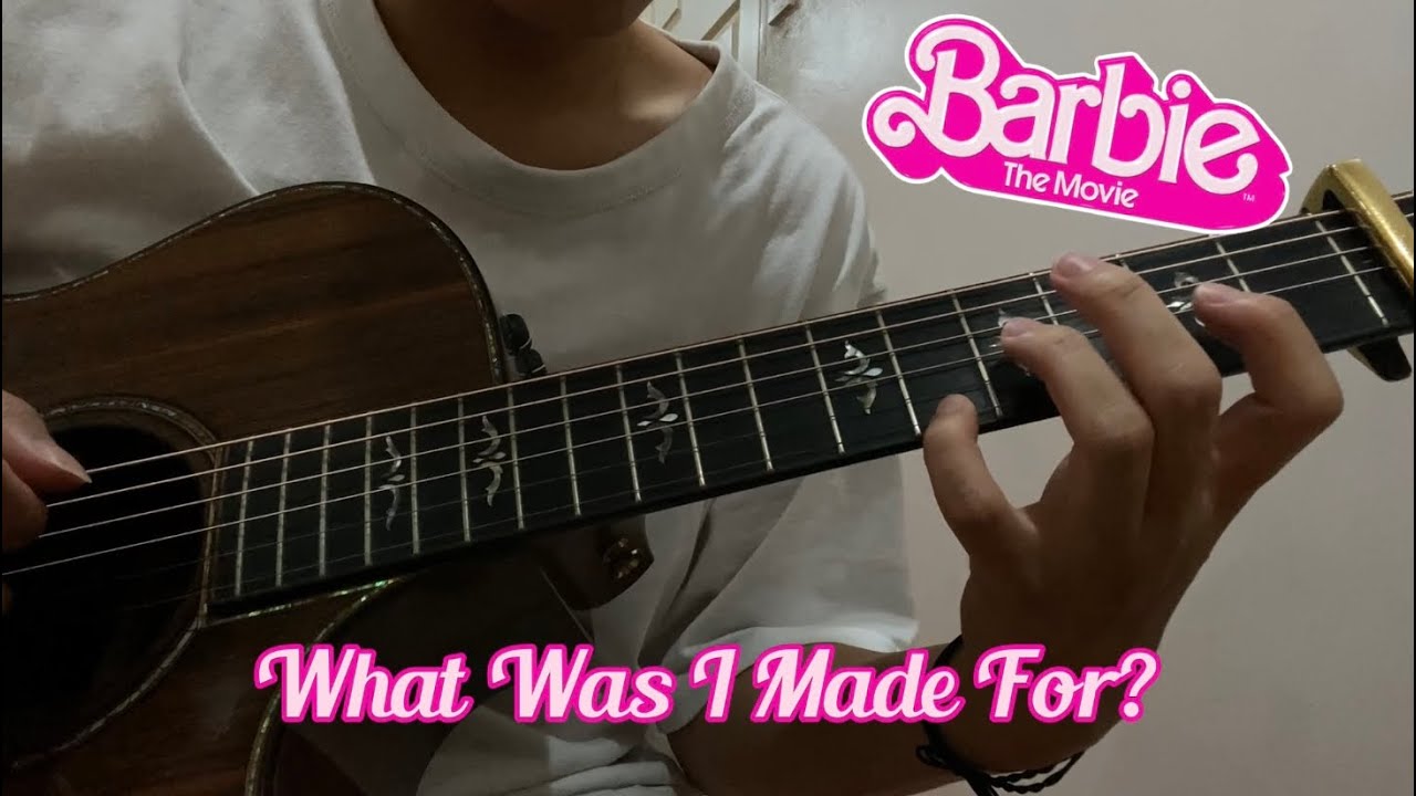 What Was I Made For (Barbie the Movie) // Fingerstyle Guitar - YouTube