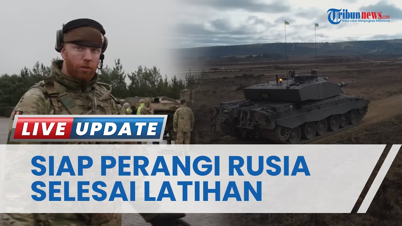Pasukan Ukraina Dinyatakan Selesai Latihan Tank Challenger 2 di Inggris ...