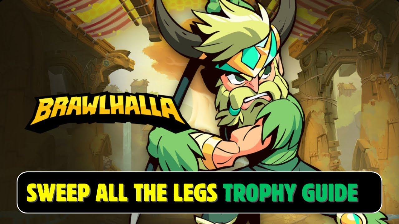 Brawlhalla Expansion Set 3 | Sweep ALL the Legs Trophy Guide - YouTube