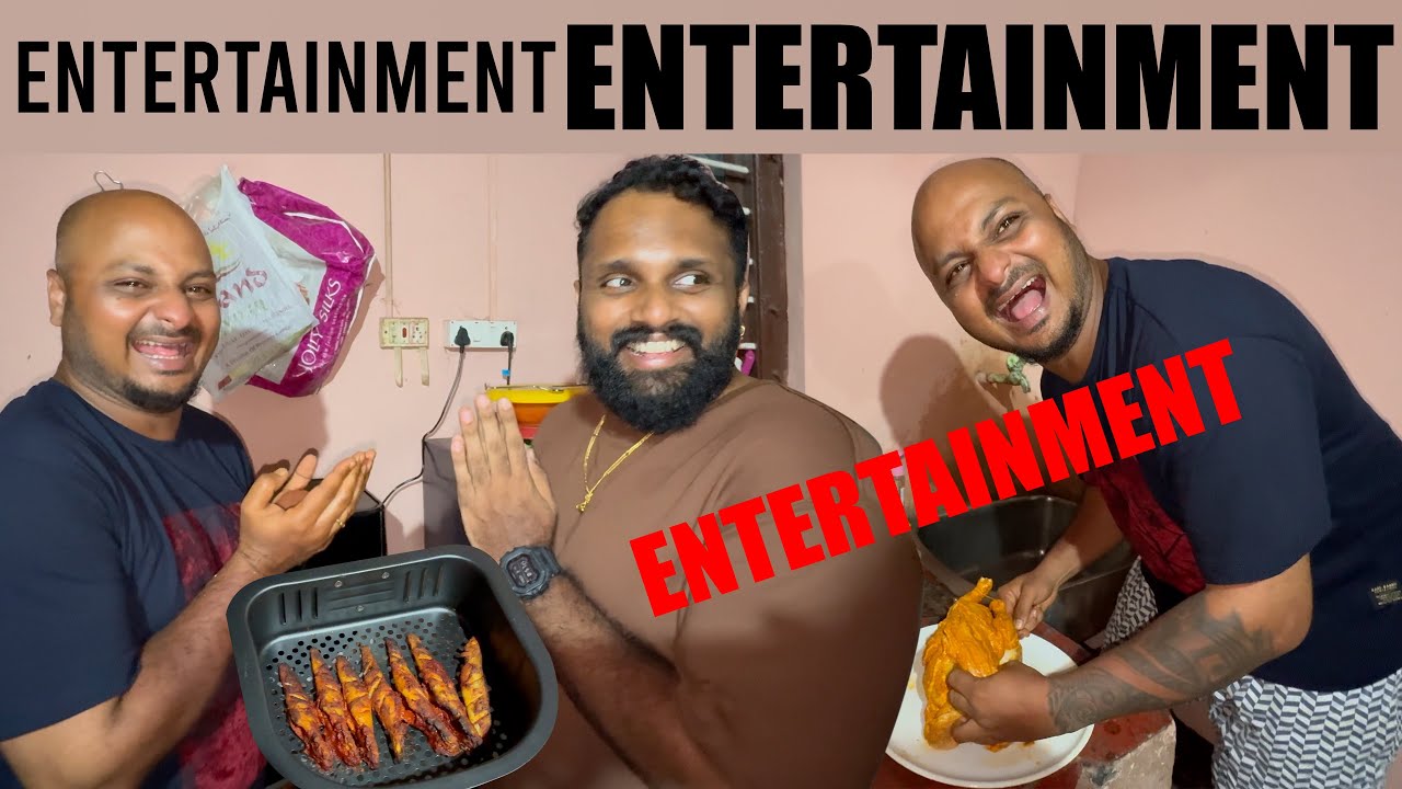 Posa Air Fryer d Grill bokka Fish fry yencha maltha thule 😂 - YouTube