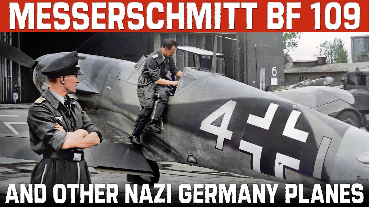 Messerschmitt Bf 109 And Other WW2 Nazi Germany Aircraft, Things You ...