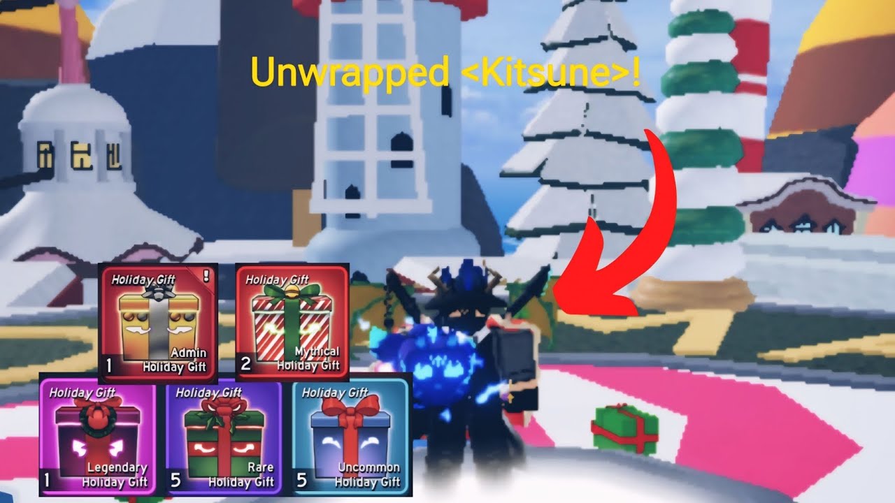 OMG 🎁.. I Unwrapped {New Fruit} from Admin Holiday Gift! Blox Fruits ...