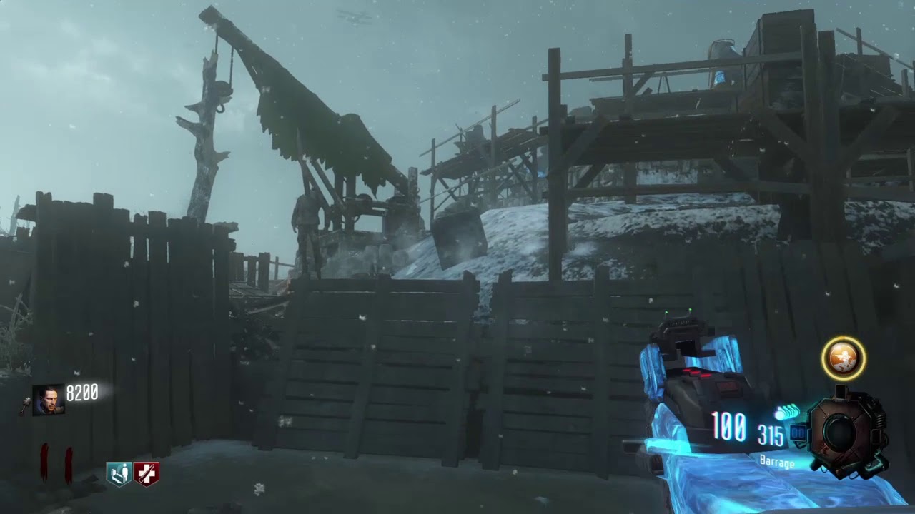 Call of duty black ops 3 ugrading ice staff - YouTube