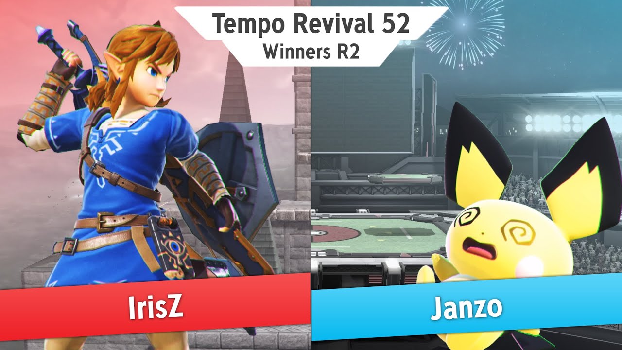 Tempo Revival 52 - IrisZ (Link) Vs. Janzo (Pichu) - WR2 - Smash ...