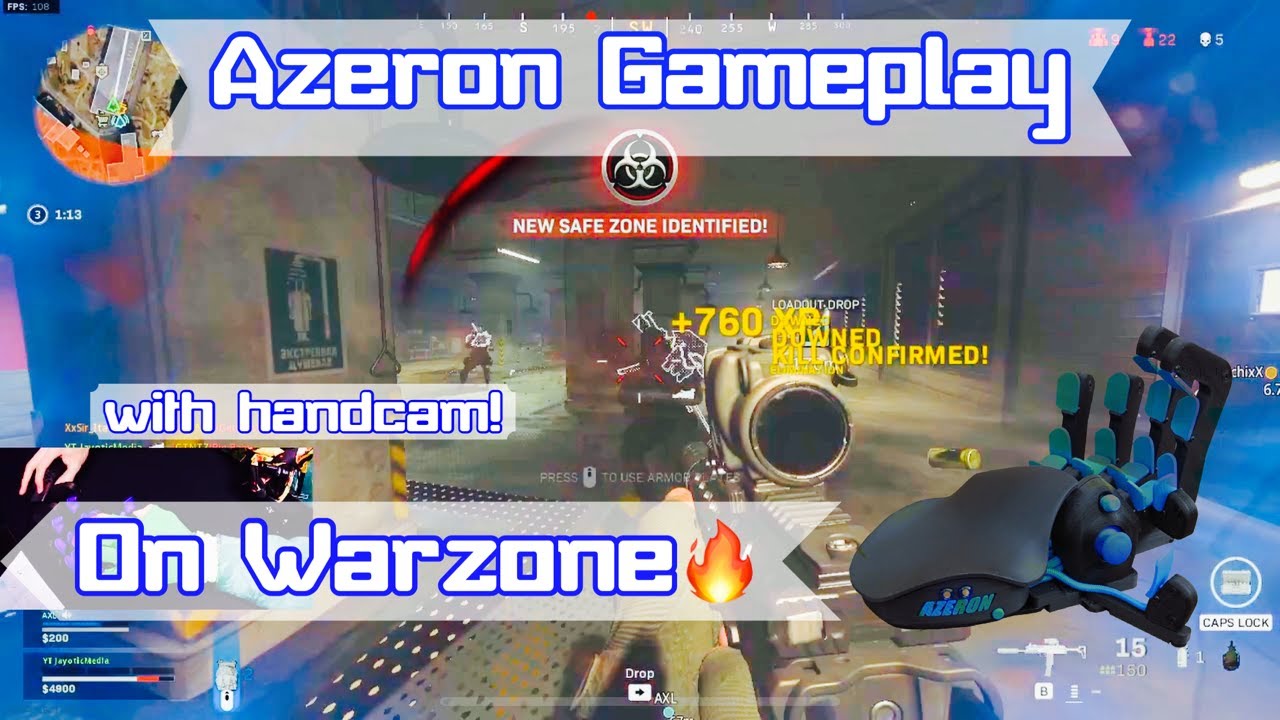 Azeron Gameplay: Call of Duty Warzone! - YouTube