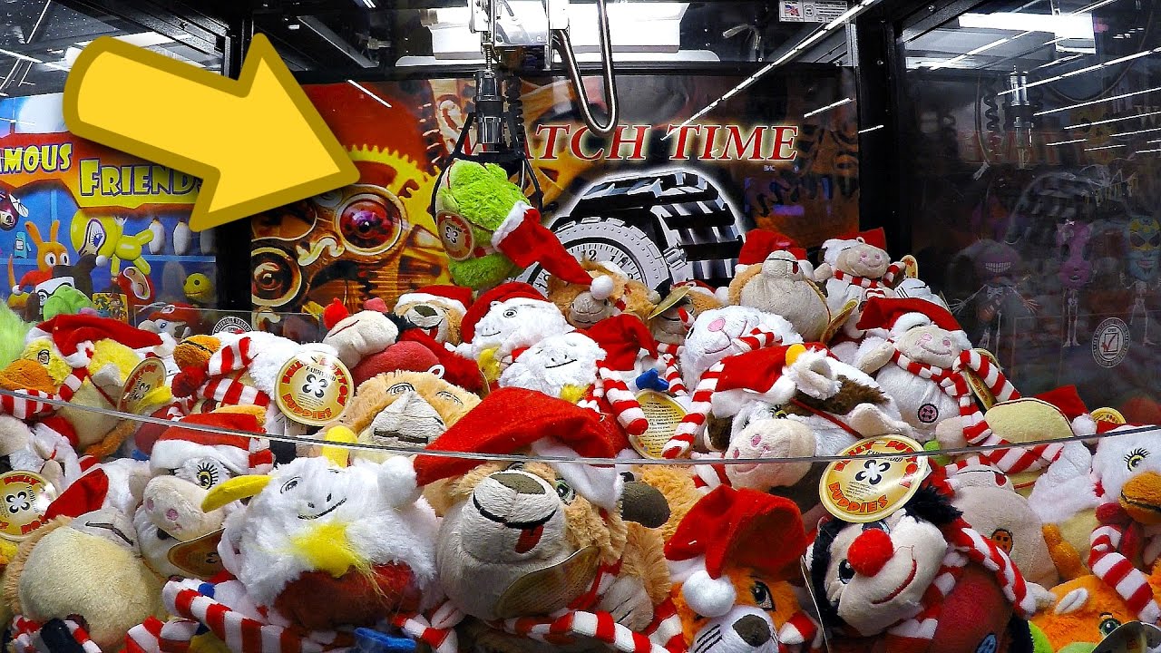 Arcade Claw Machine Wins: Magical Belly Button Buddies Prize! - YouTube