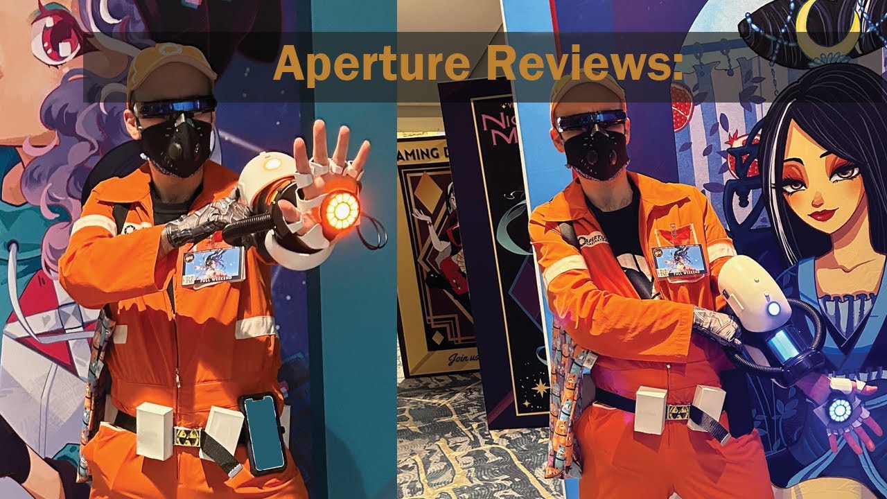 Aperture Portal Gun Armor Prop Review for Etsy - YouTube