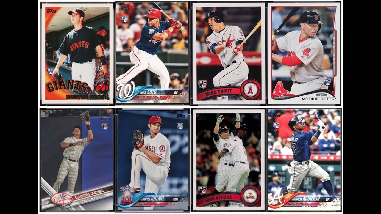 The 15 Most Valuable Topps Baseball Rookie Cards From 2010 - 2019 - YouTube