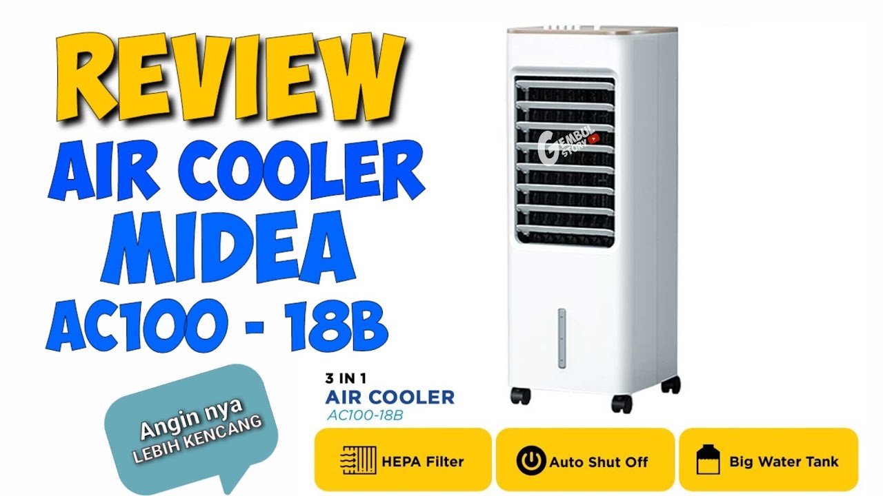 Review Air Cooler Midea AC100 -18B | Air cooler media terbaru ‼️ - YouTube