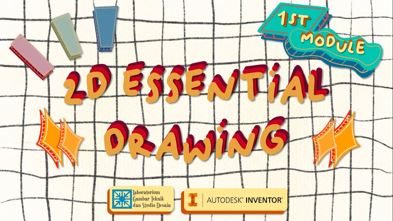 1st Module - 2D Essential Drawing using Autodesk Inventor 2019 - YouTube