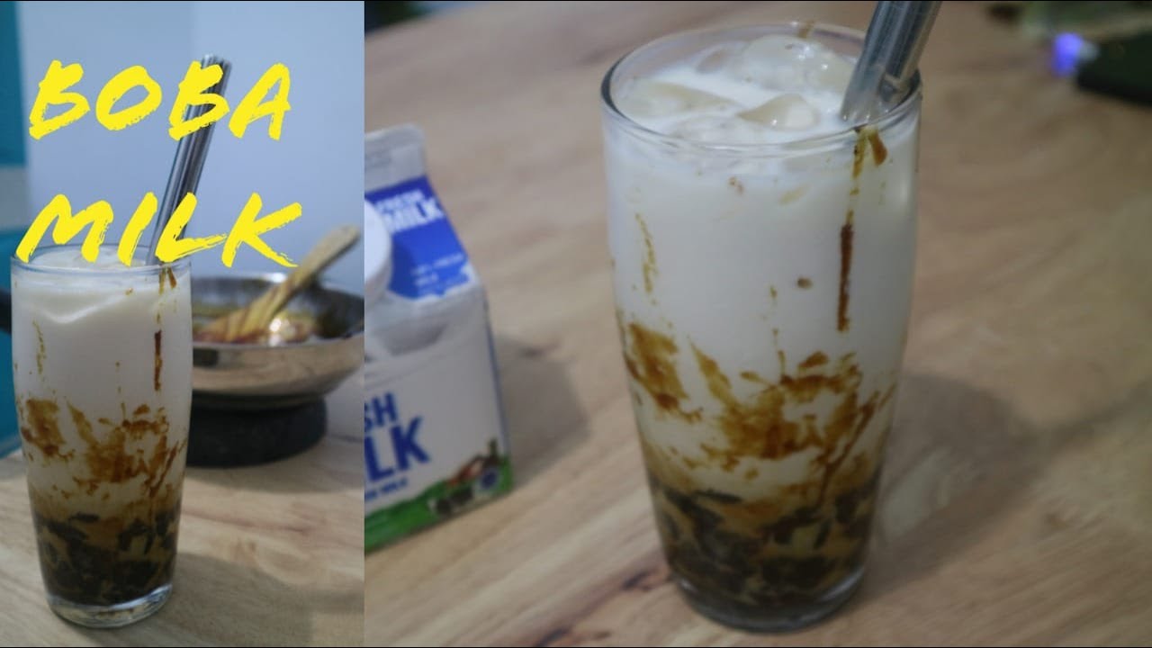 BOBA FRESH MILK XING FU TANG - YouTube