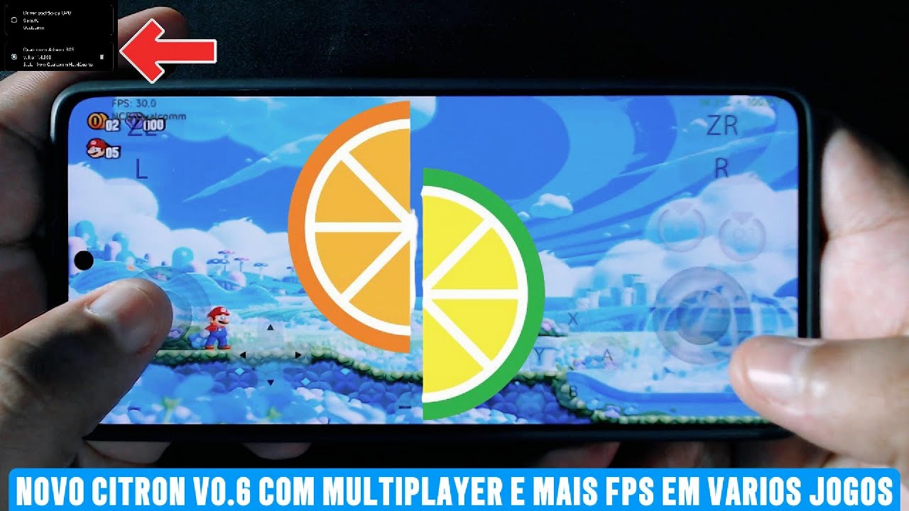 NOVO CITRON V0.6 AGORA COM MULTIPLAYER E MAIS DESEMPENHO COM DRIVER ...