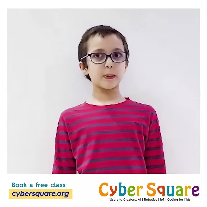 Check out the first animation created by our Little Coder | Cyber ...
