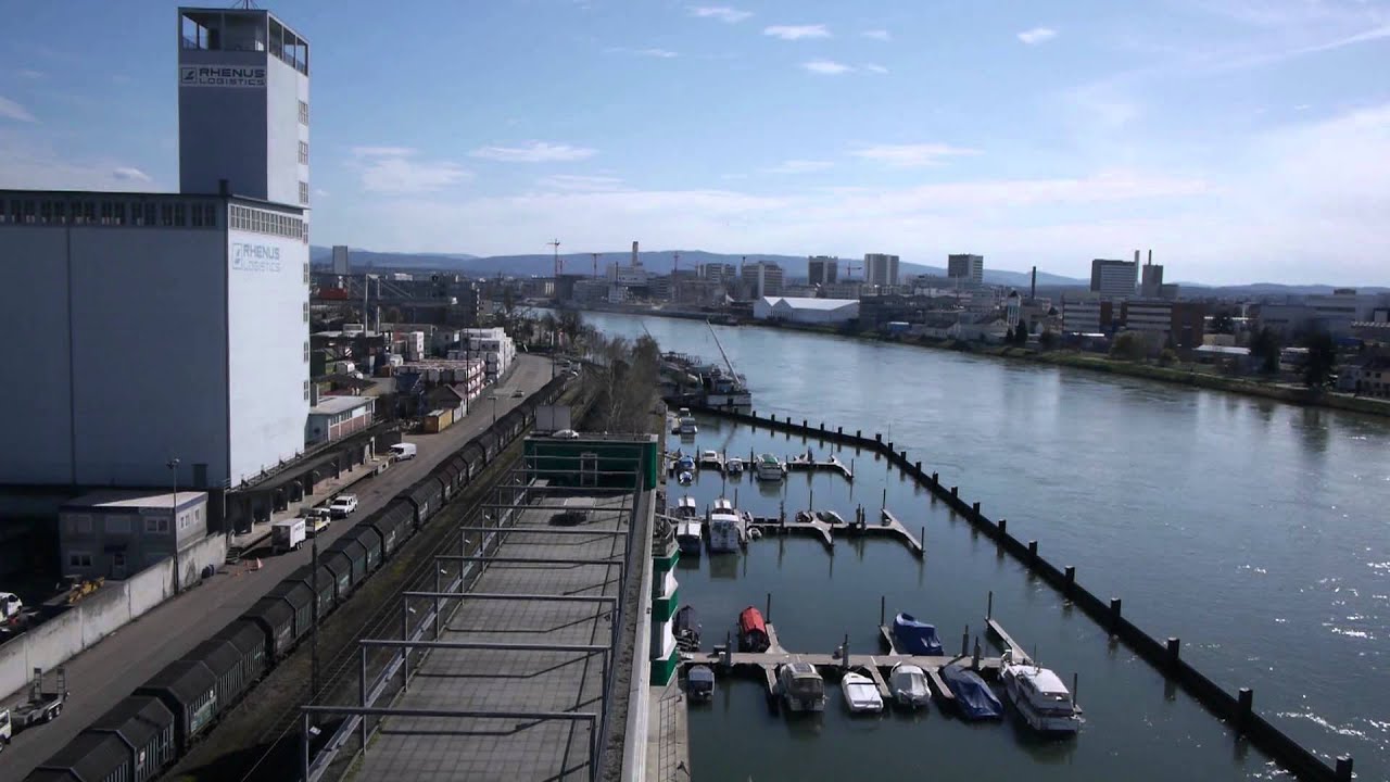 Rheinhafen Basel - YouTube