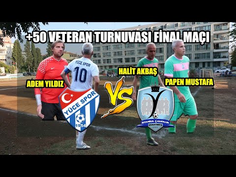 Sonucu Penaltılar Belirledi +50 Veteranlar Turnuvası Final Maçı