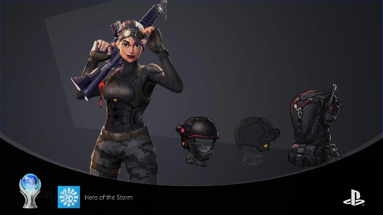 Fortnite Platinum " Hero of the Storm " - YouTube