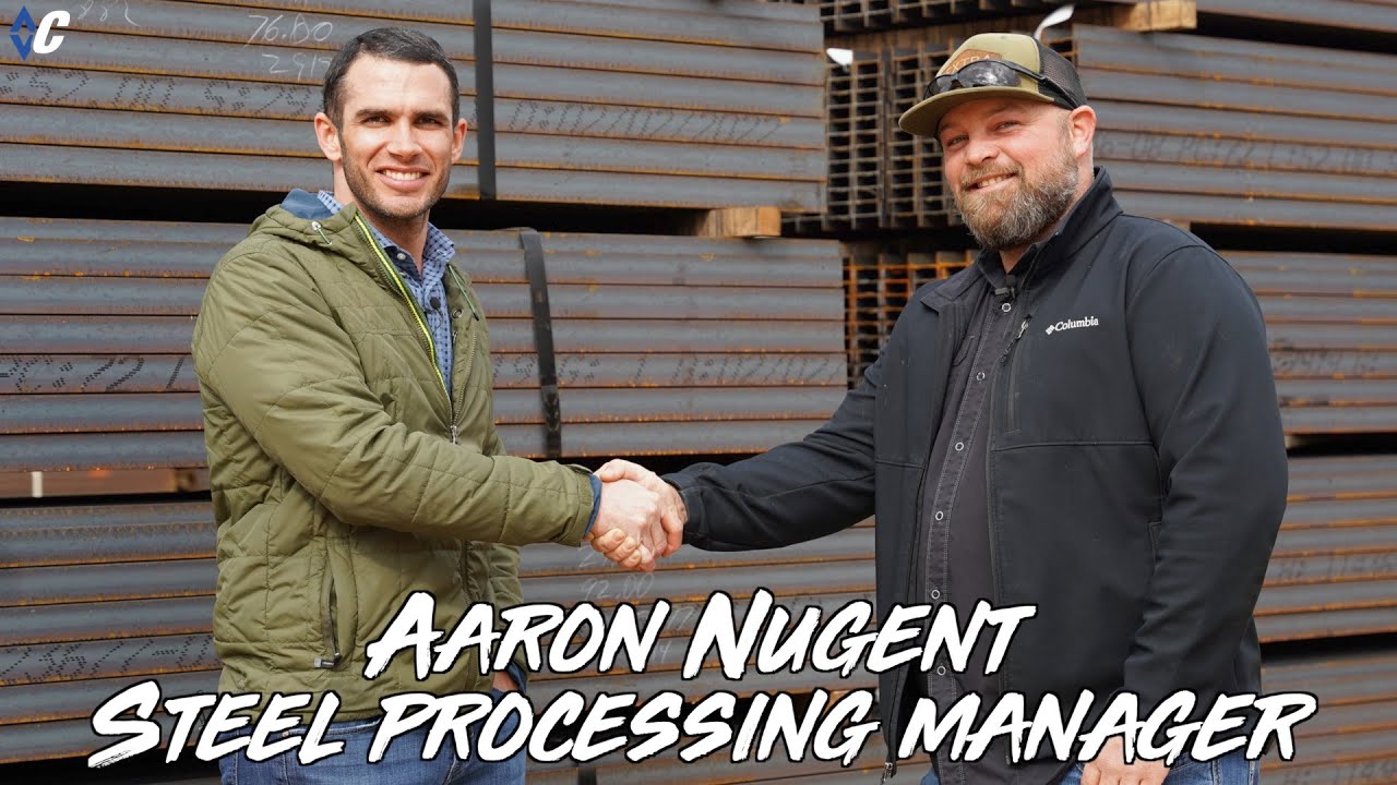 Aaron Nugent Steel Processing Manager| Diamond C - YouTube