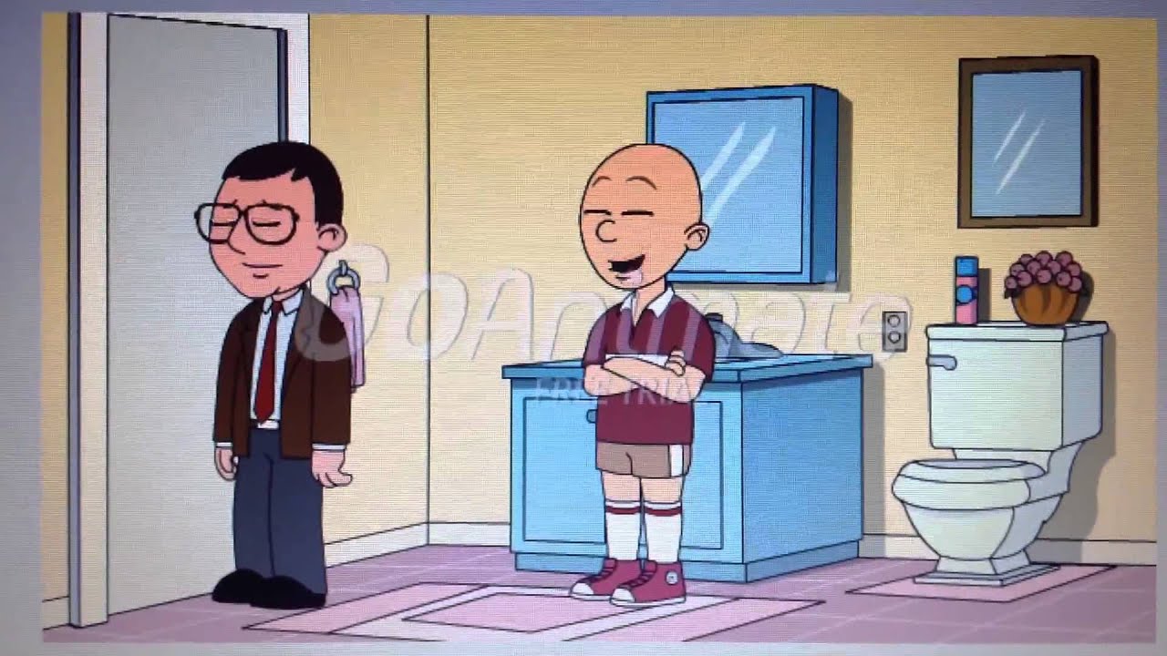 Caillou's Biggest Temper TANTRUM!! - YouTube