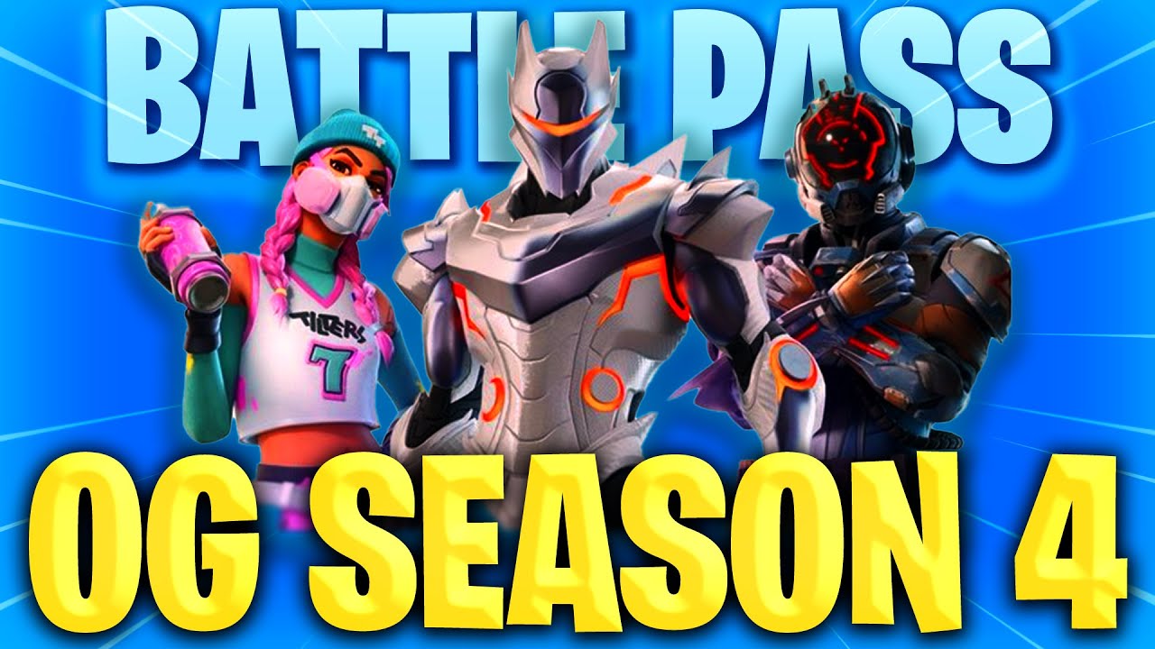 LIVE EVENT Trailer + OG Season 4 Battle Pass Skins & Squid Game?! - YouTube