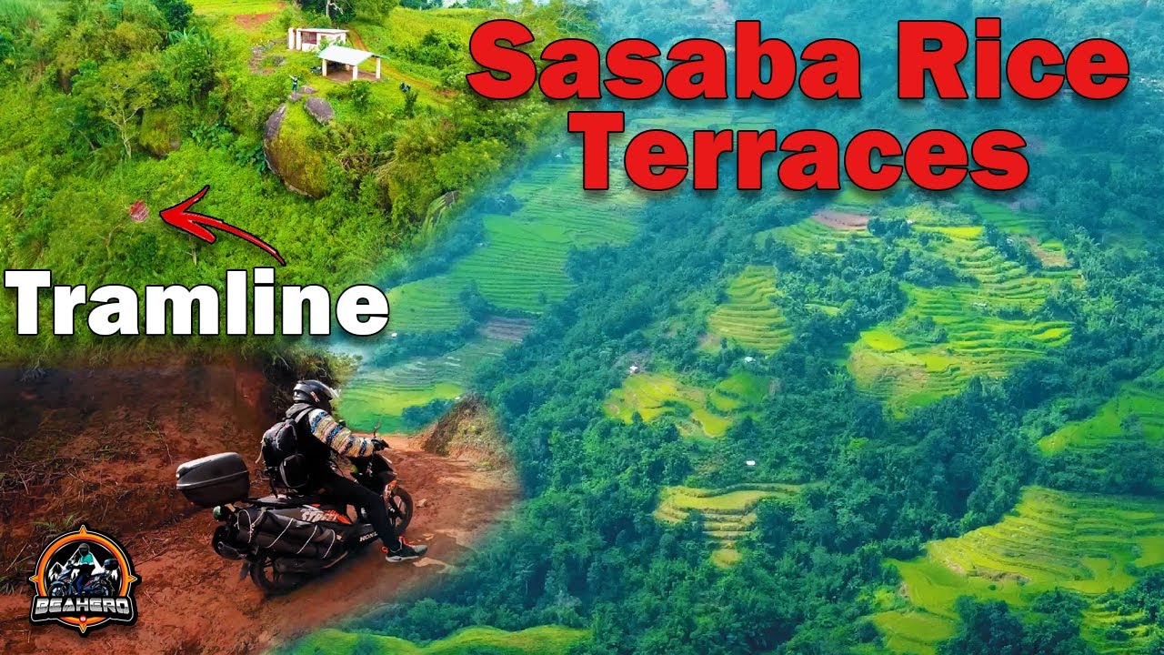 SASABA RICE TERRACES | BRGY. RAMOT TRAMLINE | Honda Beat Long Ride ...
