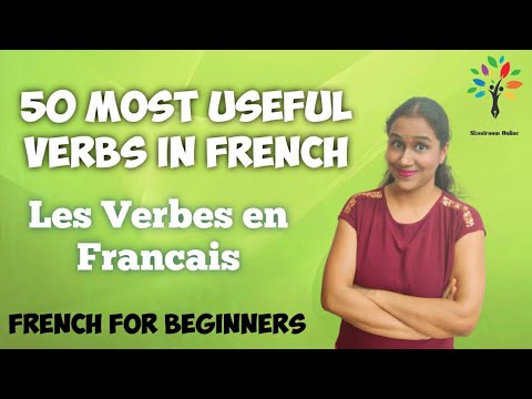 50 Most Commonly used Verbs in French | Les verbes en Francais | Most ...