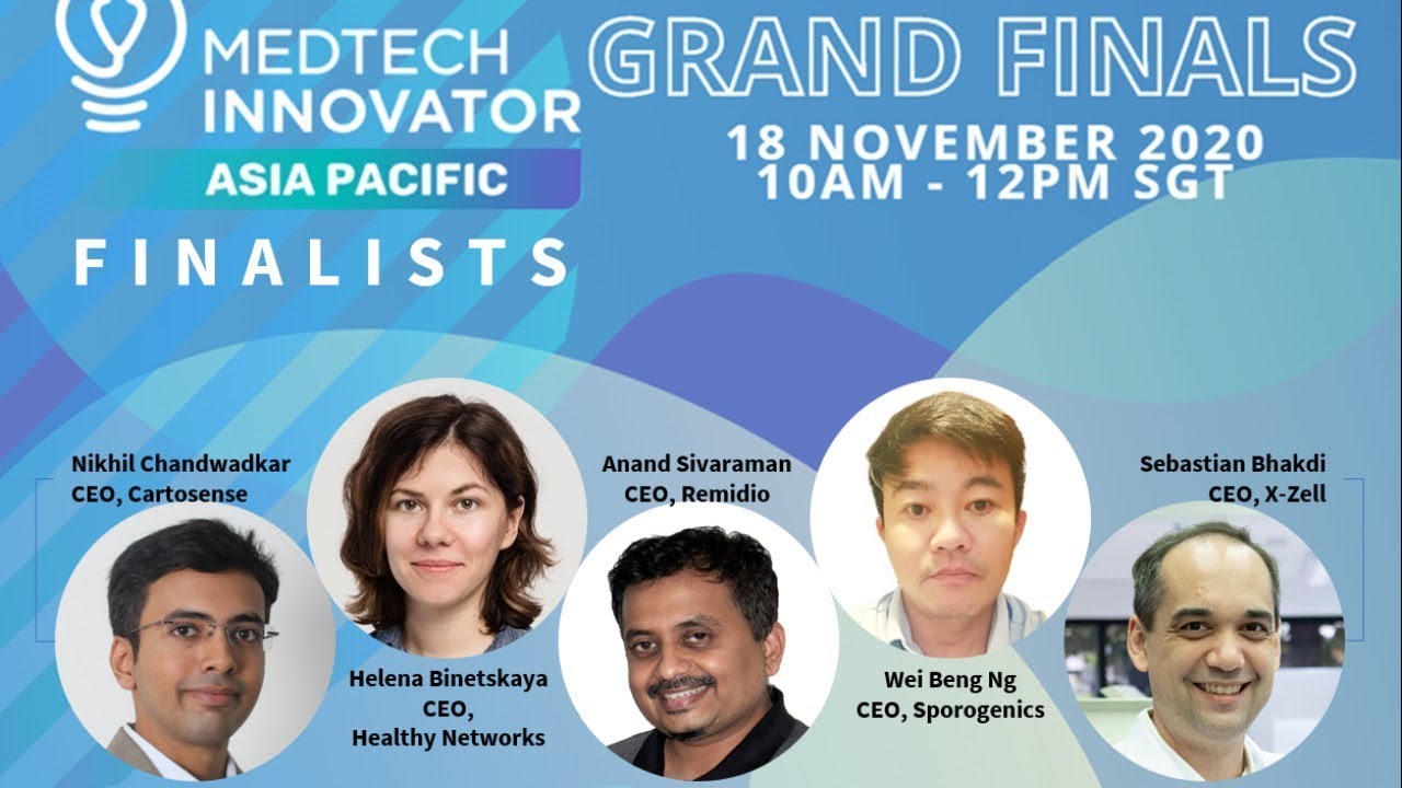 MedTech Innovator APAC 2020 Finals Competition - YouTube