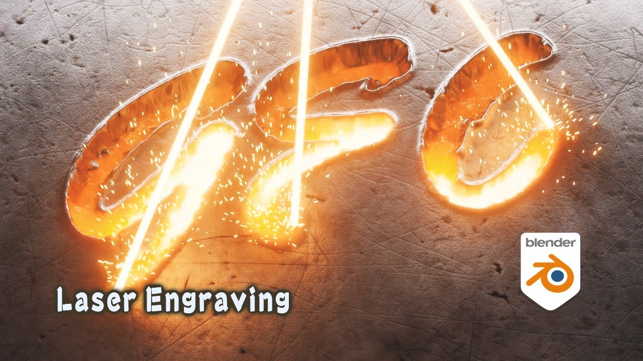 [Tut] Laser Engraving B - Blender Geometry Nodes 4.0 - YouTube