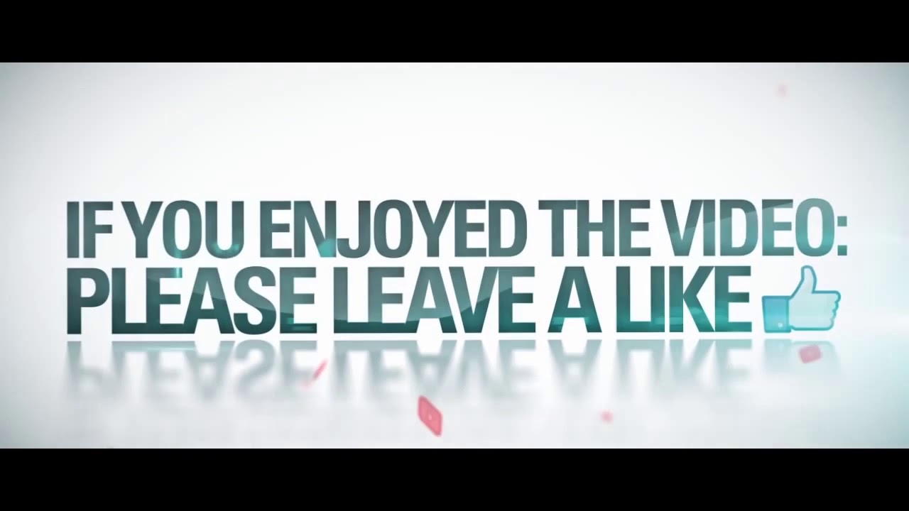 FREE Outro Template CINEMATIC LOOK - YouTube