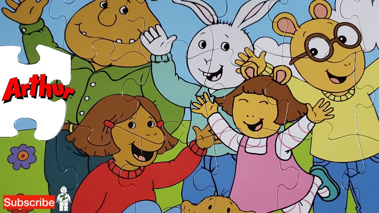 Arthur Puzzle with Arthur Read, D.W Read, Buster Baxter, Francine ...