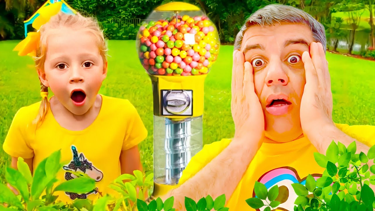 Nastya y sus amigos tuvieron una nueva competencia divertida para niños ...