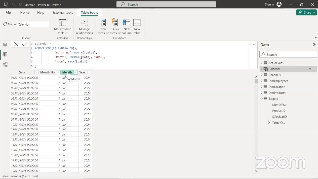 Power BI Developer Internship - Data Modeling with Target Data - YouTube