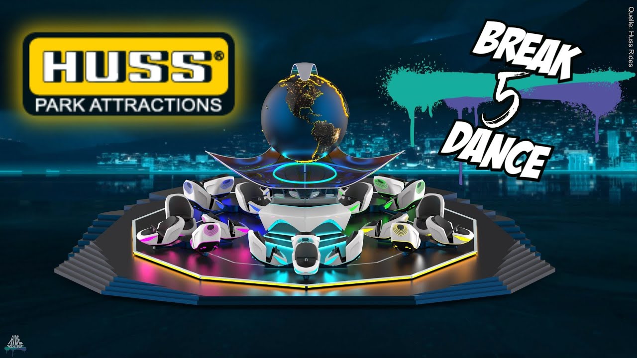 HUSS RIDES - BREAK DANCE 5 - RIDE REVIEW - Englisch - YouTube
