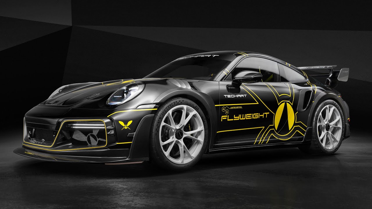 Ultimate 800 hp TECHART GTstreet R Flyweight based on Porsche 911 Turbo ...