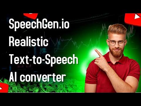 SpeechGen.io, Realistic Text-to-Speech AI converter - YouTube