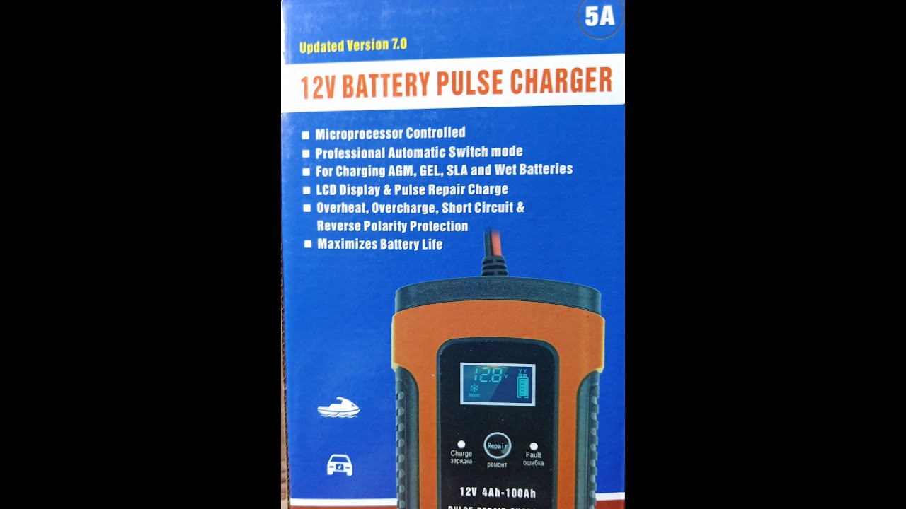 12v BATTERY PULSE CHARGER - YouTube