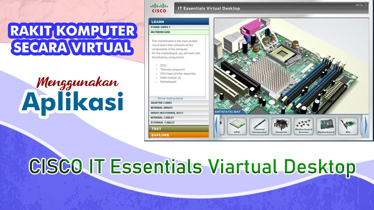 Rakit Komputer Secara Virtual Menggunakan: CISCO IT Essentials Virtual ...