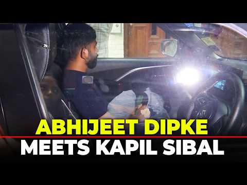 Cockroach Janata Party founder Abhijeet Dipke meets Rajya Sabha MP & senior advocate Kapil Sibal