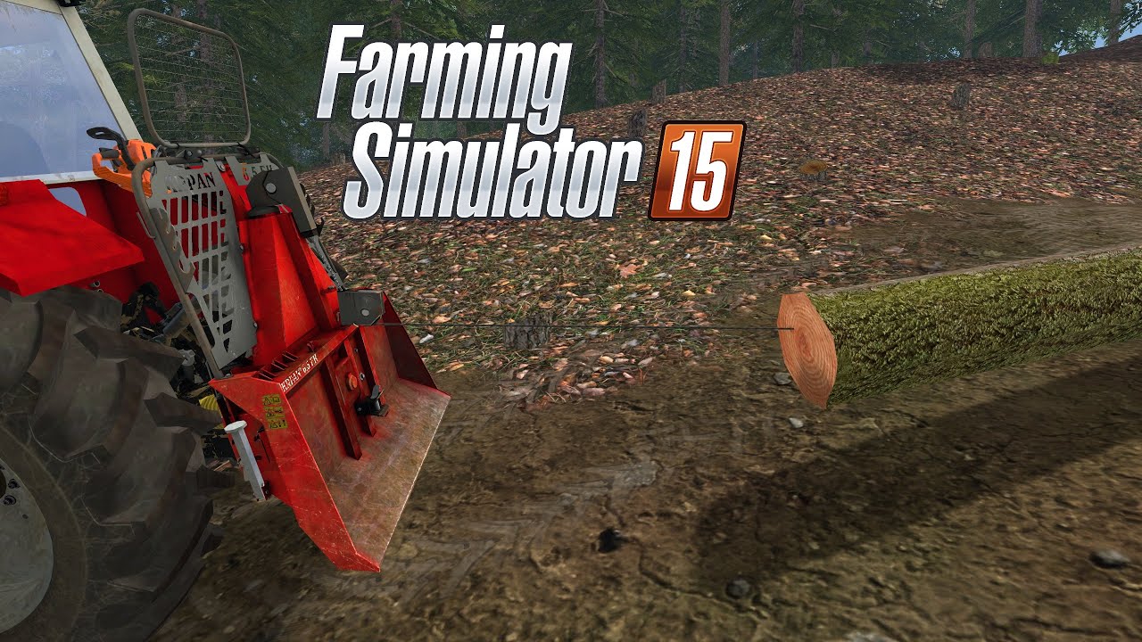 [FS15] Finally a winch for FS15 - YouTube
