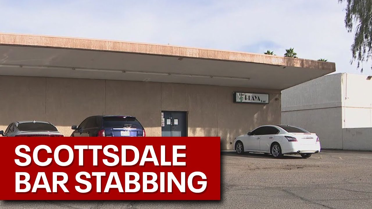 Stabbing at Scottsdale bar injures 4 victims, PD says - YouTube