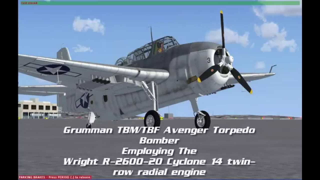 Grumman TBM Avenger HD-Audio - YouTube