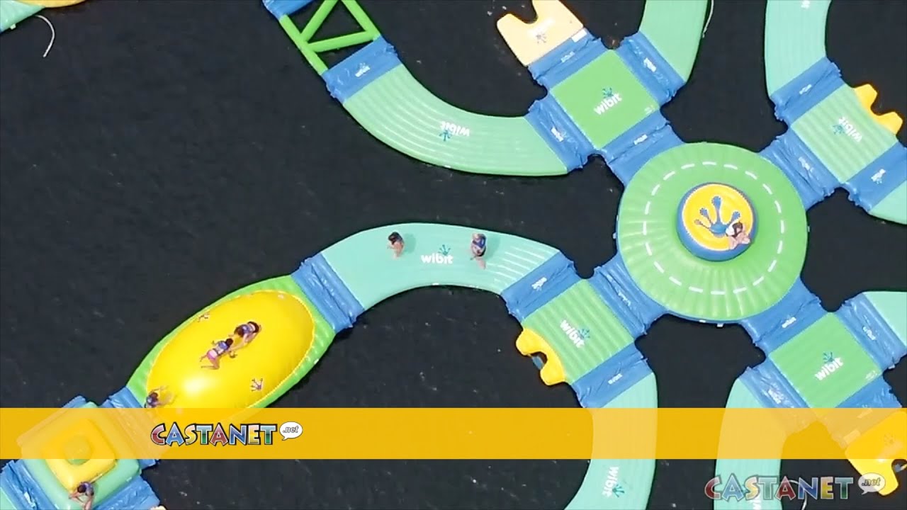 Wibit Splash Park open in Kelowna for summer 2024 - YouTube