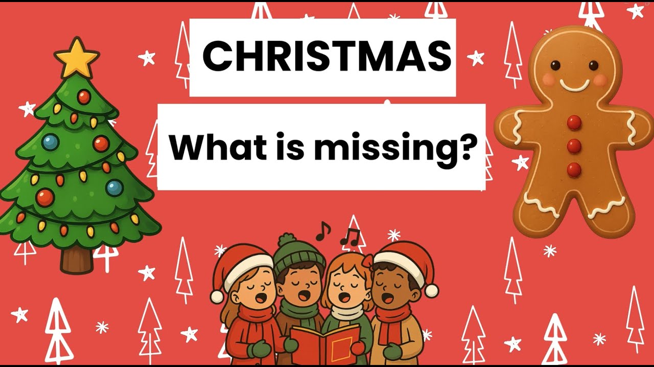 What is Missing? 👀Christmas Game for kids🎅 - YouTube