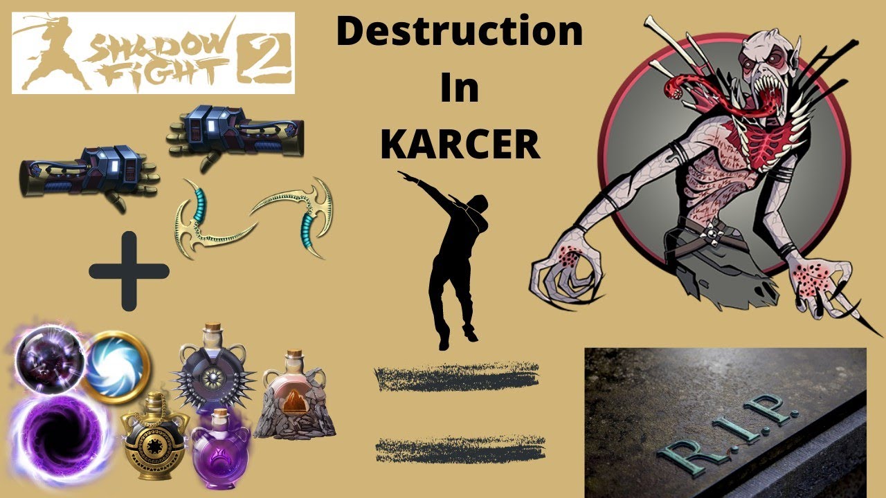 Karcer Shadow Fight 2 Destruction - YouTube