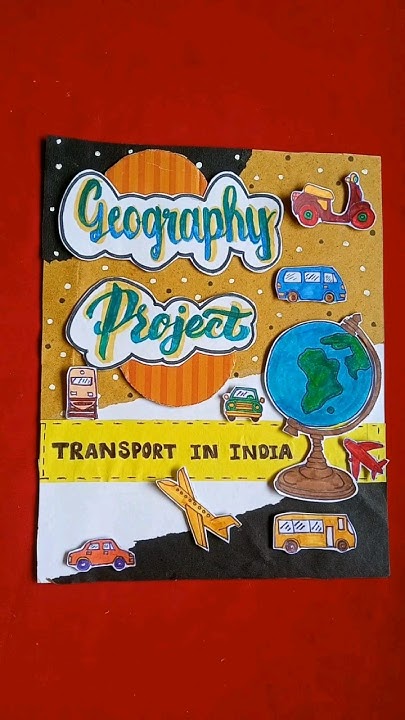 Geography project file craft (Front cover craft) #shorts #viral #craft ...