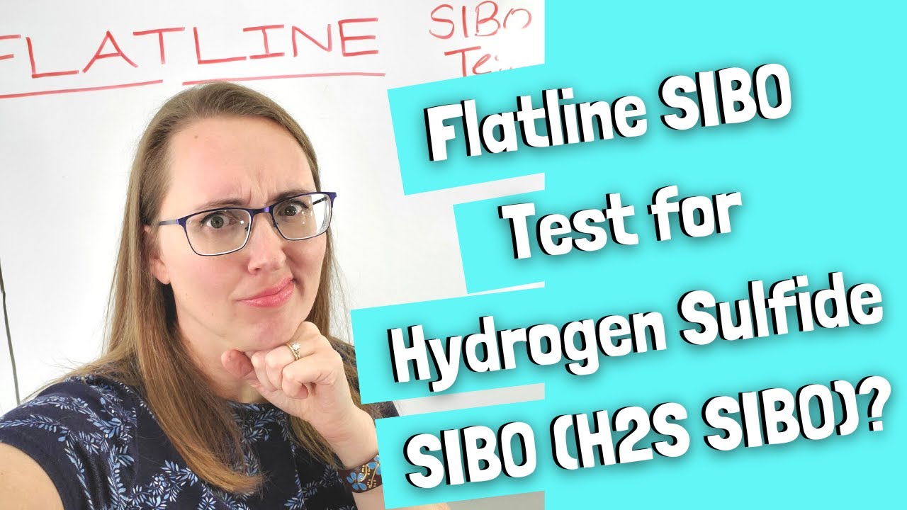 Flatline SIBO Test for Hydrogen Sulfide SIBO - YouTube